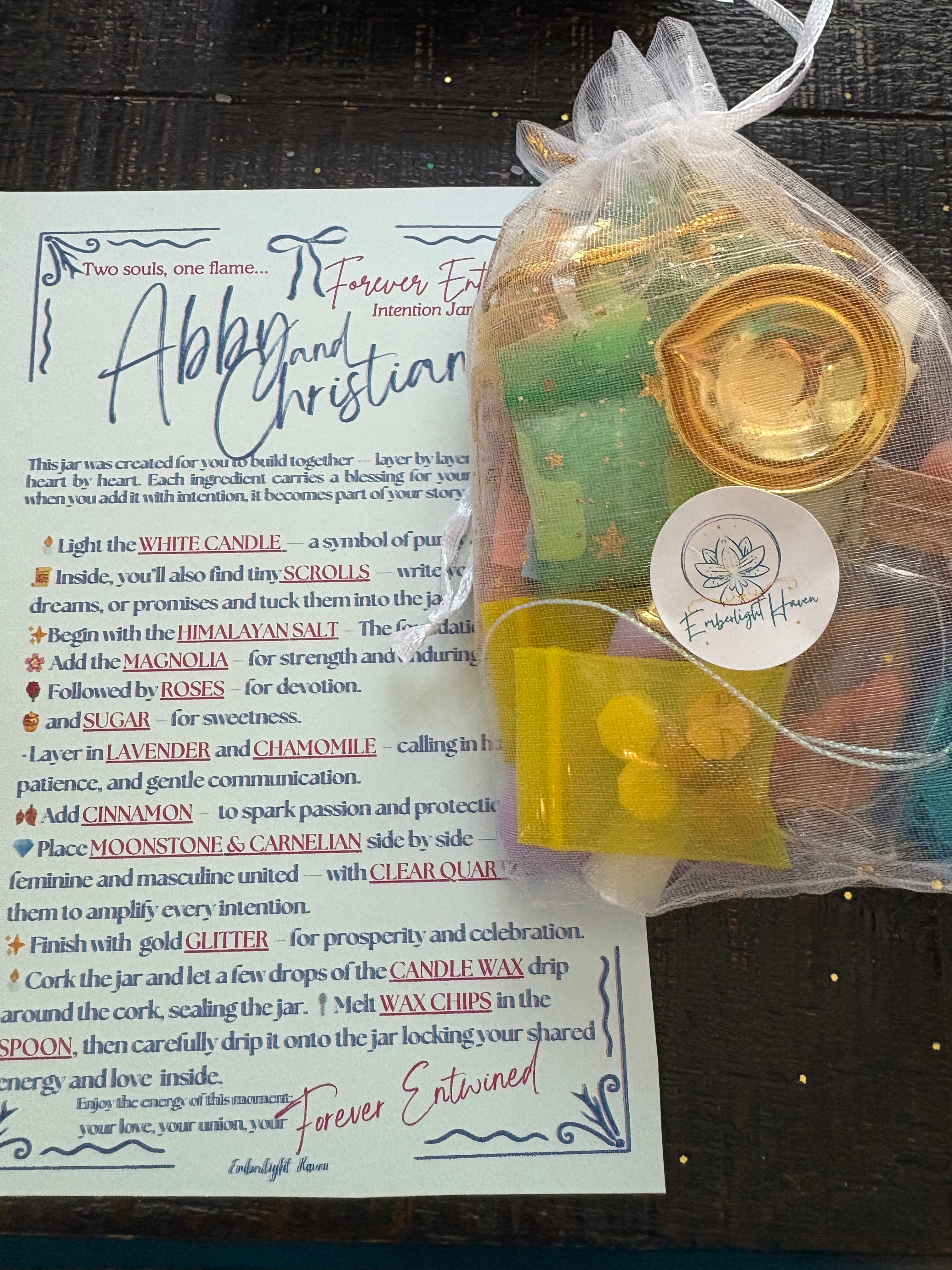 Custom-Ordered Essence Embers Jar – Emberlight Haven